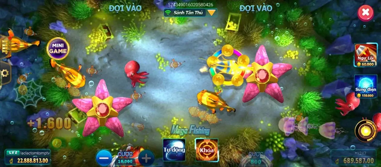 Mega Fishing – Bắn Cá Đổi Thưởng Đỉnh Cao Tại LC79 🐙